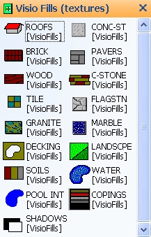 Visio Fills - Free Visio Stencils Shapes Templates Add-ons - ShapeSource